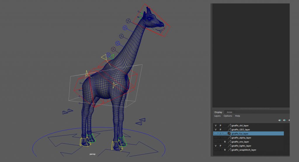 Buy GIRAFFE (FUR) (RIGGED) 3D Models Online | Massimo Righi