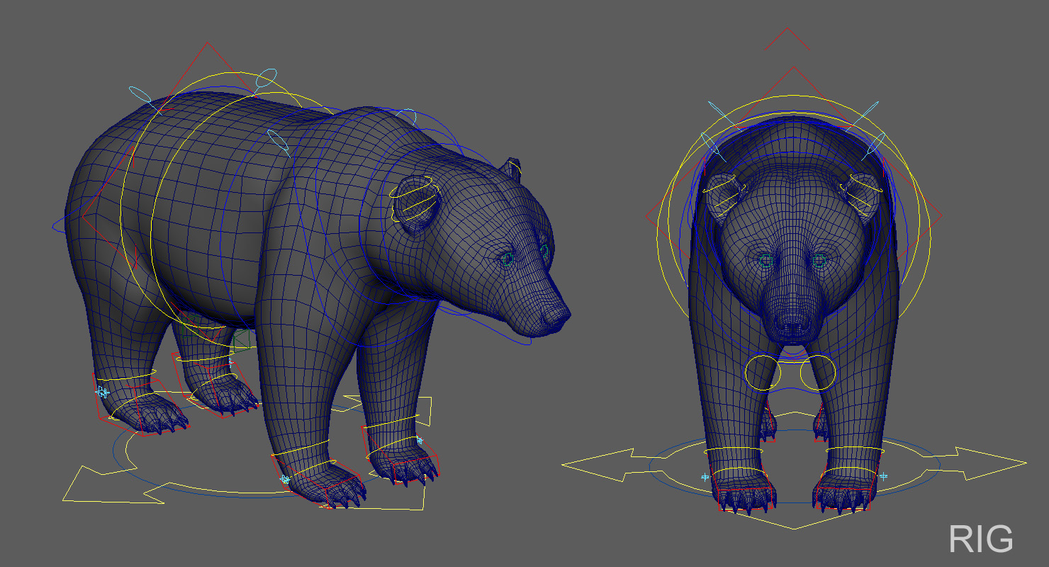 Buy HORSE (DAPPLEGREY) (FUR) (RIGGED) 3D Models Online