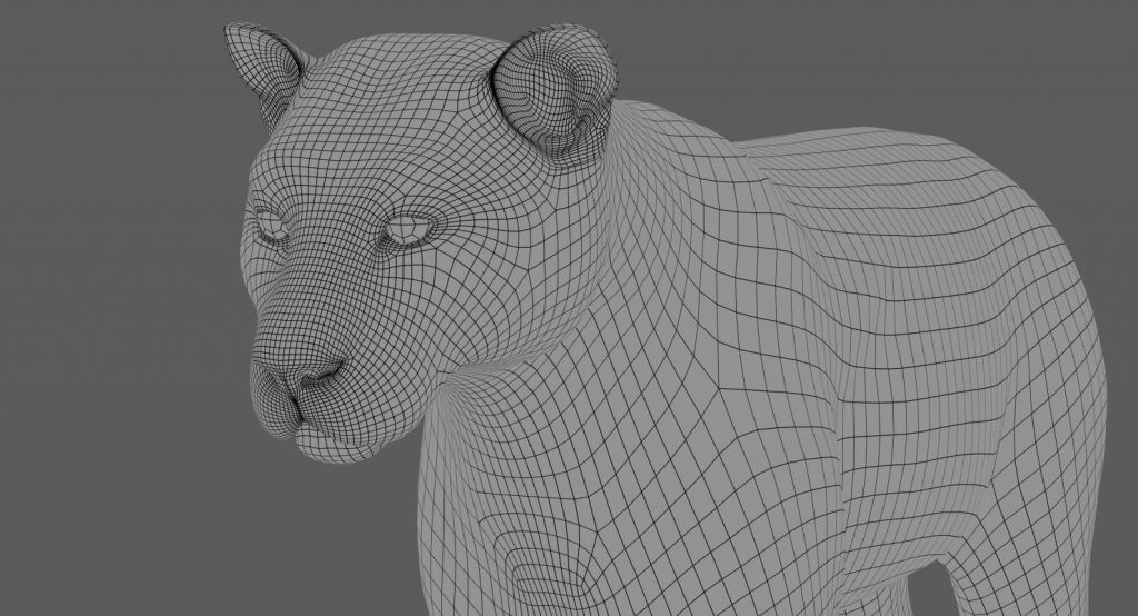 Buy WHITE TIGER (FUR) (RIGGED) 3D Models Online | Massimo Righi