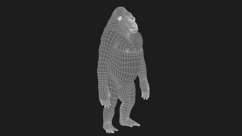 Buy Gorilla (RIG) Online | 3D Models Online | Massimorighi.com