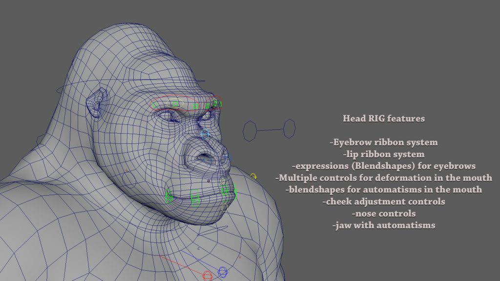 Buy Gorilla (RIG) Online | 3D Models Online | Massimorighi.com