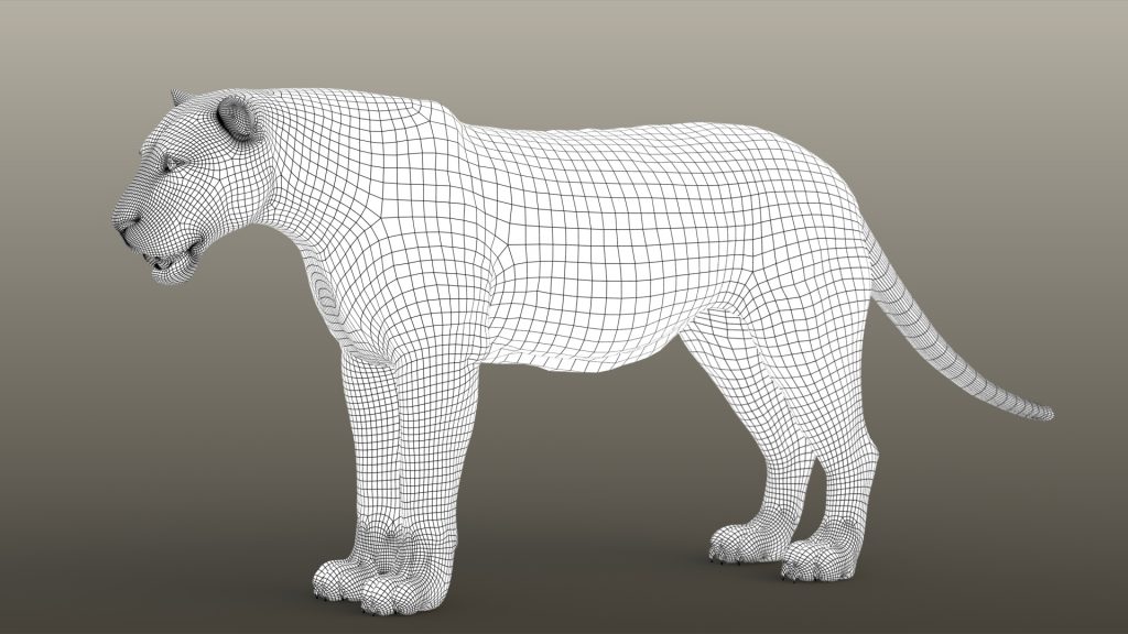 Lion (RIG) (XGEN-CORE) Online | 3D Models Online | Massimo Righi