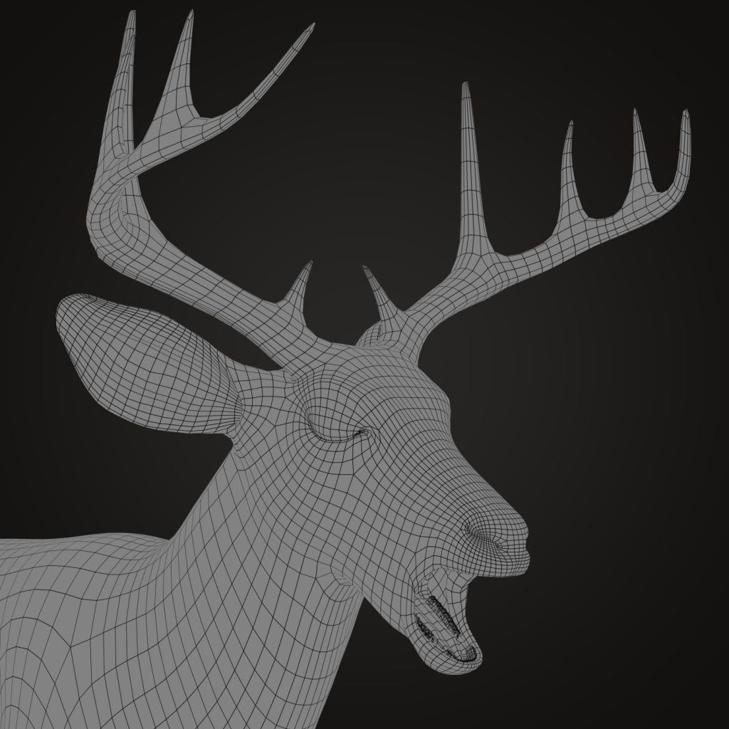 Buy Deer (RIG) (XGEN-CORE) 3D Models Online | Massimo Righi