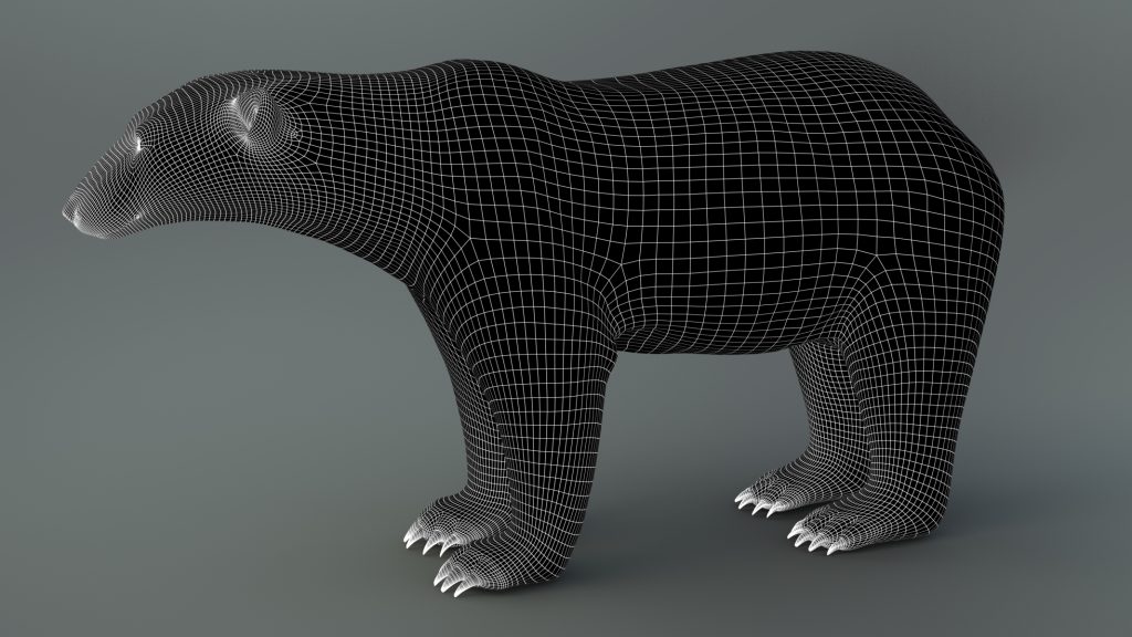 Polar Bear Animated Online | Buy 3D Models Online